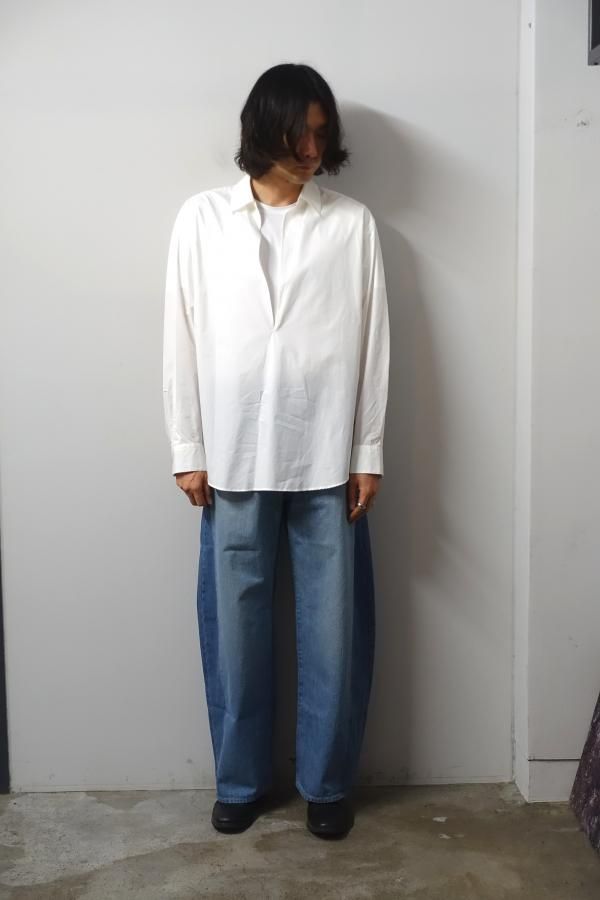 ssstein(シュタイン)/OVERSIZED SKIPPER SHIRT/OFF 通販 ssstein(シュタイン)/OVERSIZED SKIPPER SHIRT/OFF 通販