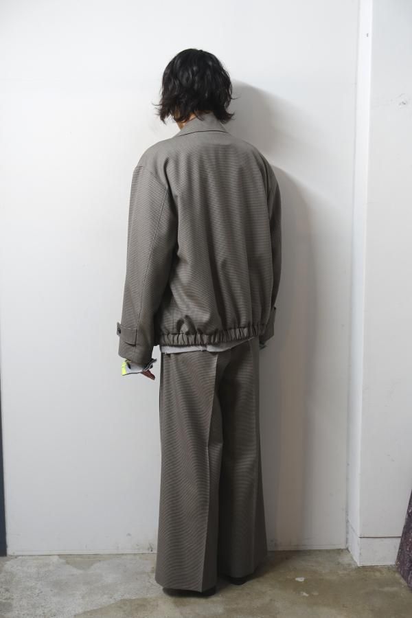 ssstein(シュタイン)/DOUBLE WEAVE HOUNDSTOOTH EXTRA WIDE ssstein(シュタイン)/DOUBLE WEAVE HOUNDSTOOTH EXTRA WIDE