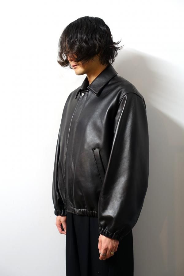 ssstein(シュタイン)/LEATHER ZIP SHORT JACKET/DARK BROWN ssstein(シュタイン)/LEATHER ZIP SHORT JACKET/DARK BROWN