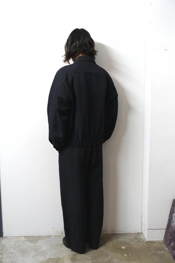 ssstein(シュタイン)/LI/NY POPLIN ZIP UP JACKET/BLACK 通販 ssstein(シュタイン)/LI/NY POPLIN ZIP UP JACKET/BLACK 通販
