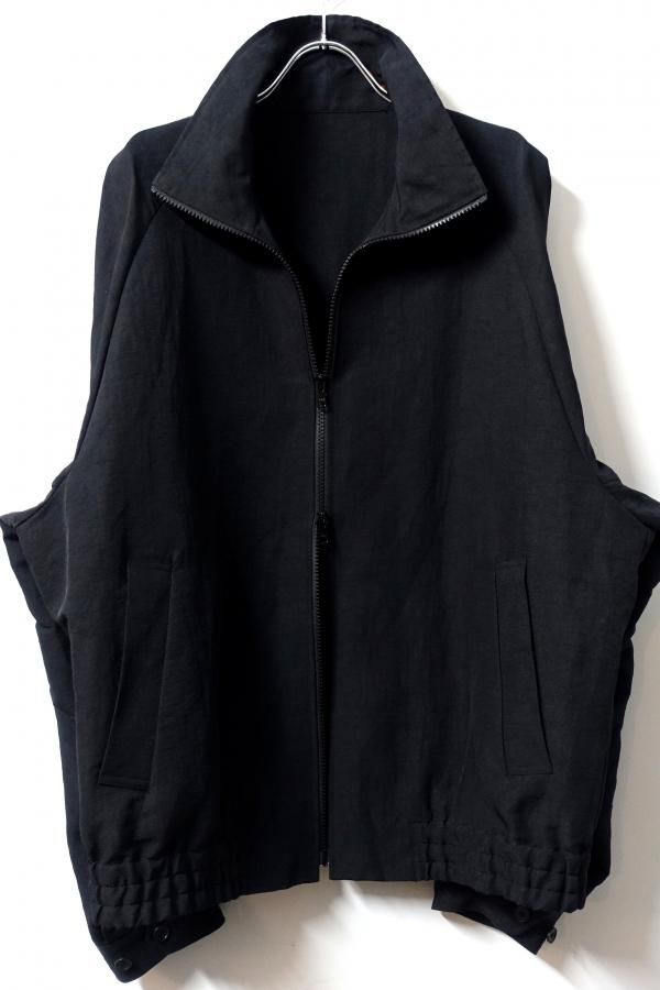 ssstein(シュタイン)/LI/NY POPLIN ZIP UP JACKET/BLACK 通販 ssstein(シュタイン)/LI/NY POPLIN ZIP UP JACKET/BLACK 通販