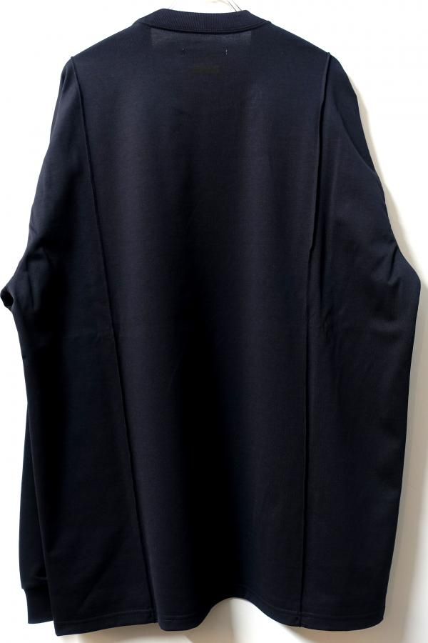 ssstein(シュタイン)/OVERSIZED LAYERED SLEEVE TEE/DARK NAVY ssstein(シュタイン)/OVERSIZED LAYERED SLEEVE TEE/DARK NAVY