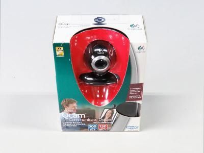 QCAM-130X-HS Logicool/ロジクール USB2.0接続 CMOS 130万画素 Qcam Communicate Deluxe with HS ヘッドセット付【中古 ...