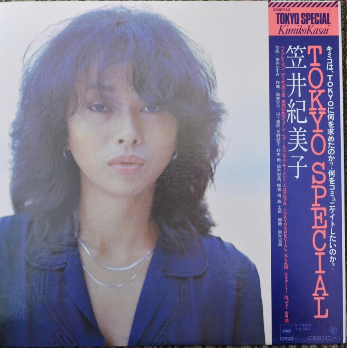 笠井紀美子 KIMIKO KASAI / TOKYO SPECIAL (LP) - HIP TANK RECORDS