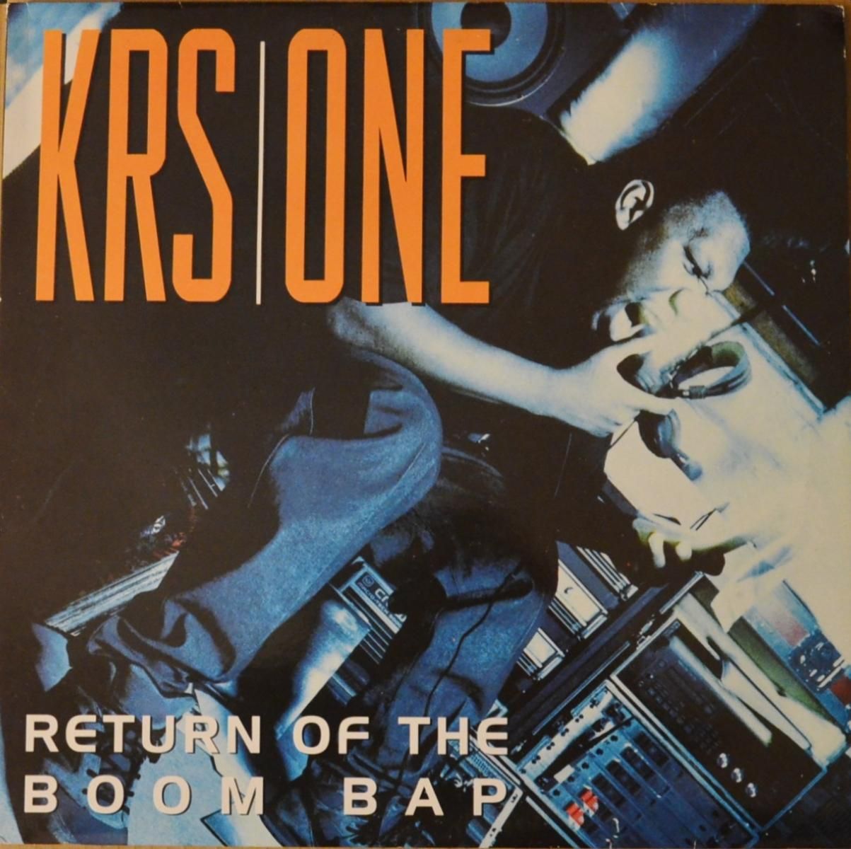 KRS-ONE ‎/ RETURN OF THE BOOM BAP (2LP) - HIP TANK RECORDS