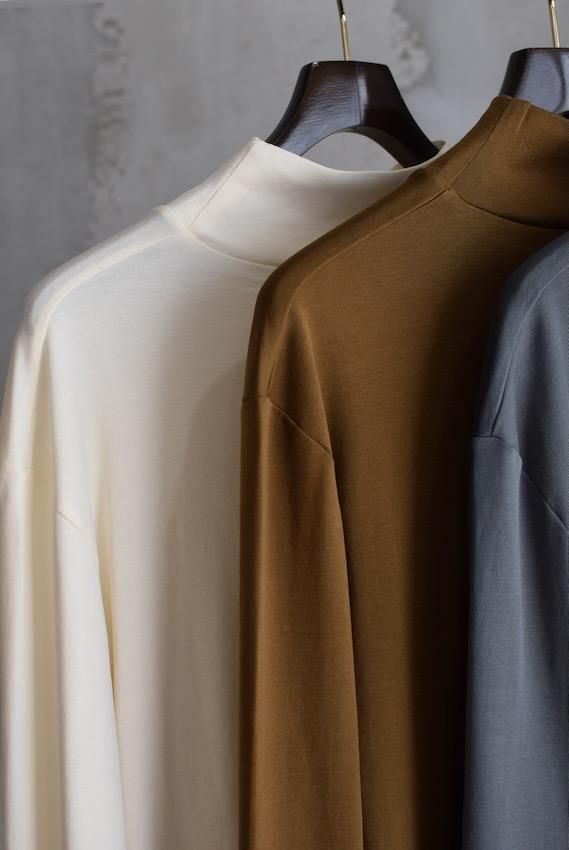 LONG SLEEVE RIB TURTLENECK - IDIOME | ONLINE SHOP 熊本の LONG SLEEVE RIB TURTLENECK - IDIOME | ONLINE SHOP 熊本の