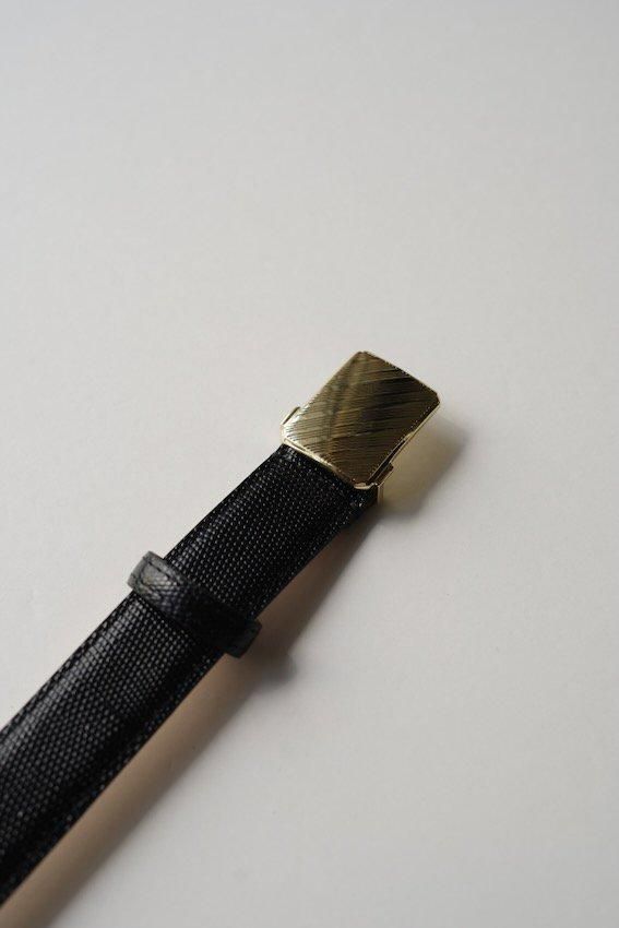 MILITARY BELT 30 black IDIOME ONLINE SHOP
