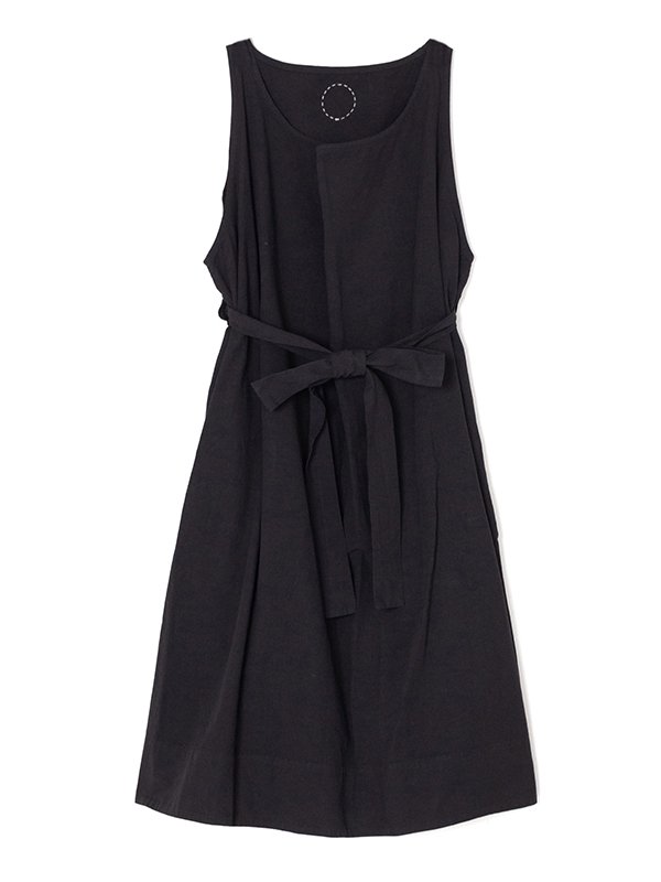 Cotton linen weather cloth big tank top day dress-コットン Cotton linen weather cloth big tank top day dress-コットン