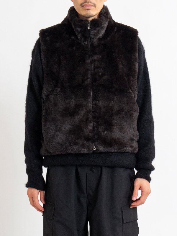 ACRYLIC FUR VEST-ファーベスト-ssstein(シュタイン)通販 ACRYLIC FUR VEST-ファーベスト-ssstein(シュタイン)通販