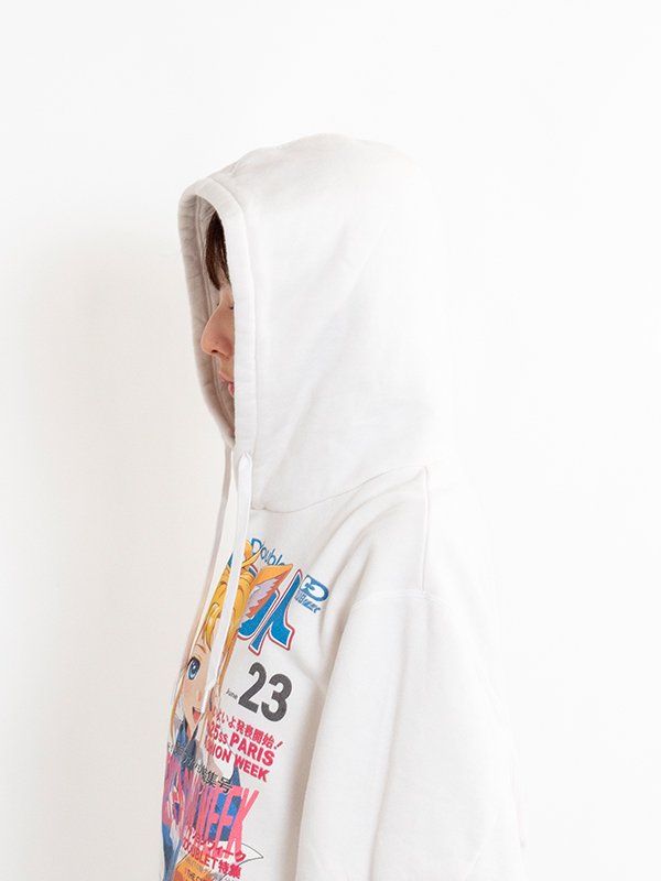 ANIME PRINT HOODIE-アニメプリントフード-doublet(ダブレット ANIME PRINT HOODIE-アニメプリントフード-doublet(ダブレット