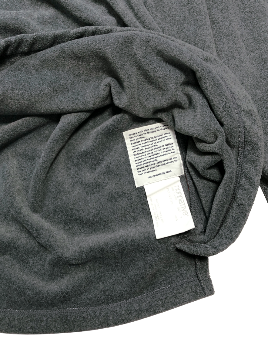 nonnative - DWELLER TURTLE NECK PULLOVER POLY FLEECE nonnative - DWELLER TURTLE NECK PULLOVER POLY FLEECE