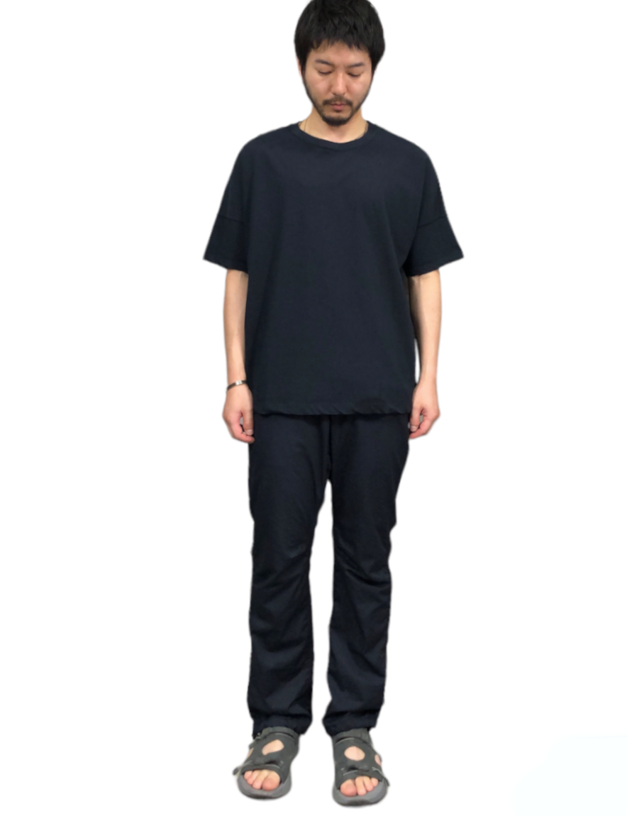 nonnative - HIKER EASY PANTS COTTON SATIN (NAVY)【SPRING nonnative - HIKER EASY PANTS COTTON SATIN (NAVY)【SPRING